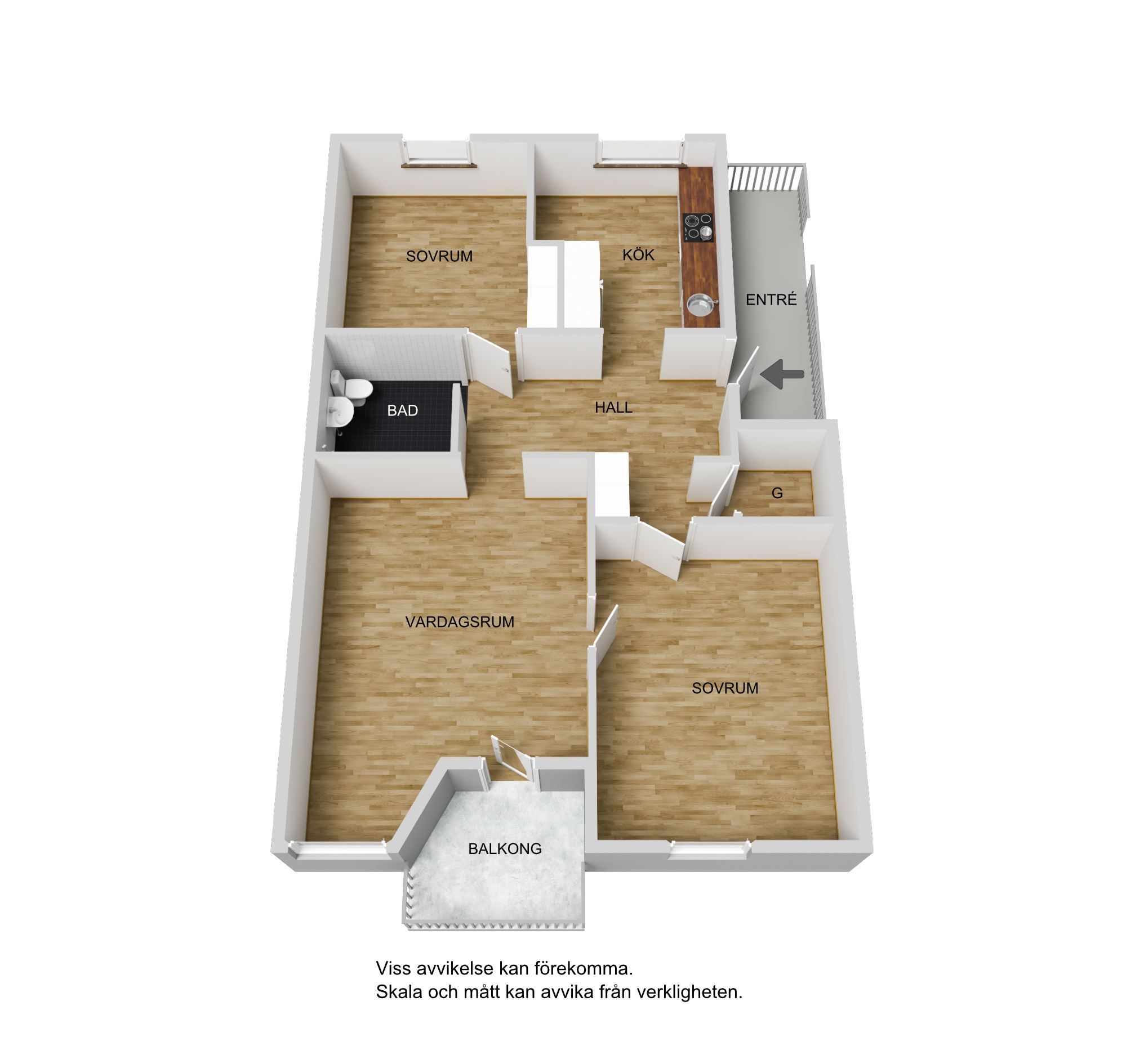 Jönköpingsgatan 31B - Husensjö, HELSINGBORG - Bostadsrätt - HusmanHagberg