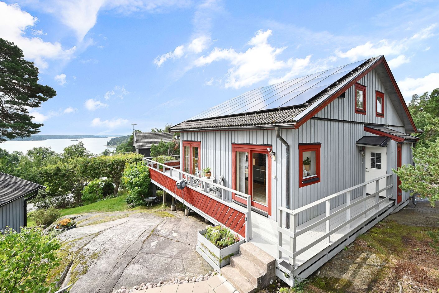 Energieffektiv villa med magnifik utsikt över hav och skärgård! - Fritz ...