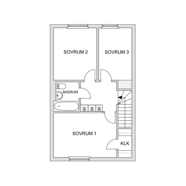 Friköpt 2-plans radhus i familjevänligt område. - Tångenvägen 12C Tuve ...